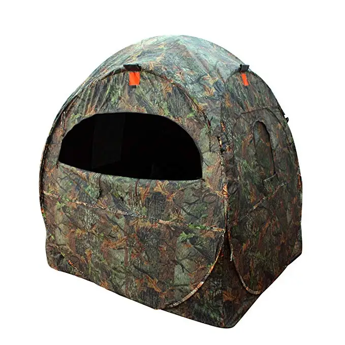 2-3 People Portable Hunting Blinds Waterpoof Tent Ground Blind With ...