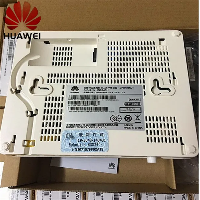 Huawei HG8240H GPON onu Gpon ont ftth gpon ont modem with wifi 4GE Lan ...