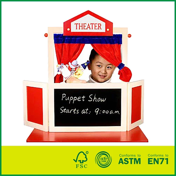 Deluxe Puppet Table Theater - Eco-Friendly Educational Toy