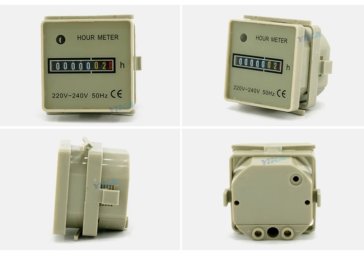 Yika Hm-2 48x48 Ac 120 Volt Dc 24v Engine Hour Meter - Buy Dc 24v ...