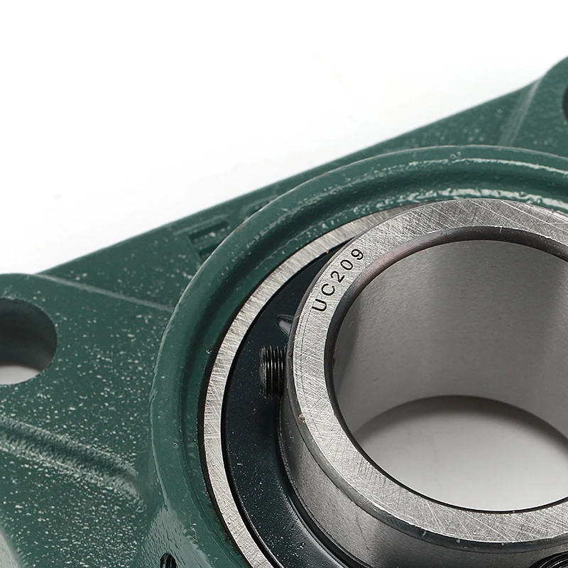 45mm Bearing Sucf209 Ucf-209 + Square Flanged Cast Housing Mounted Bearings - Buy Pillow Block ...