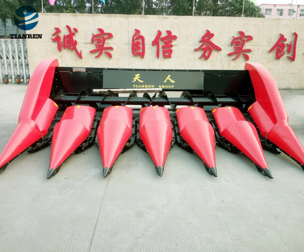 Tianren 6 Row Small Corn Combine Harvester 4yz-6(2200) - Buy 6 Row ...