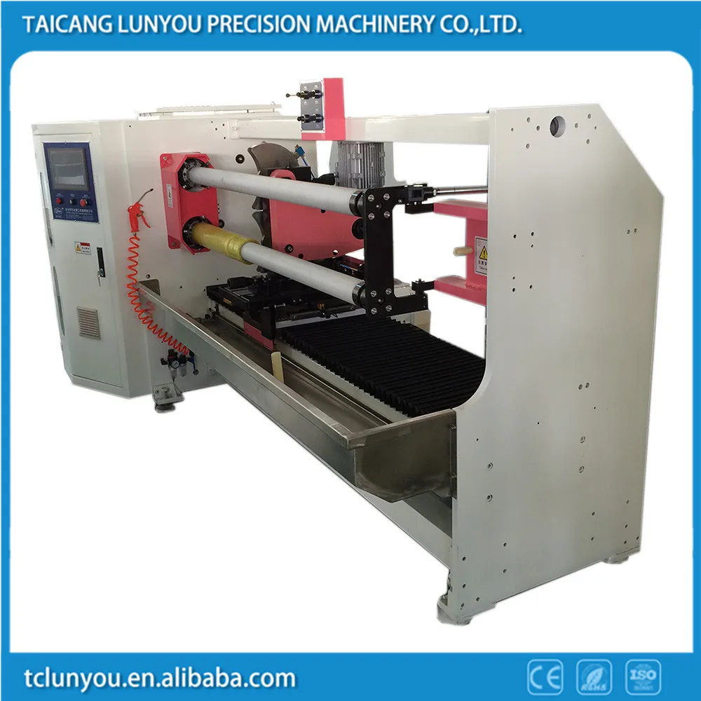 Ly-703 Adhesive Tape Log Roll Film Cutting Machine/pvc Electrical Tape ...