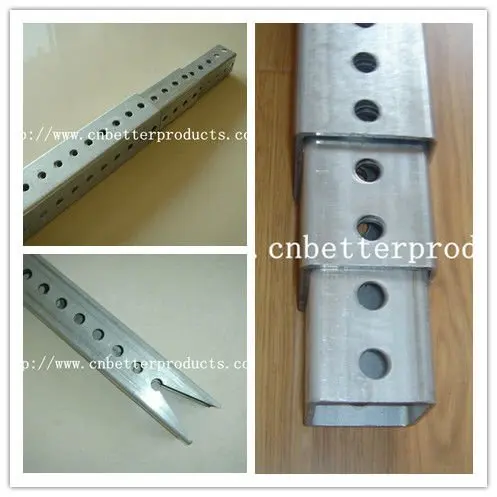 Steel Perforated Square Tube (telespar) 2 X 2 X 12 Gauge