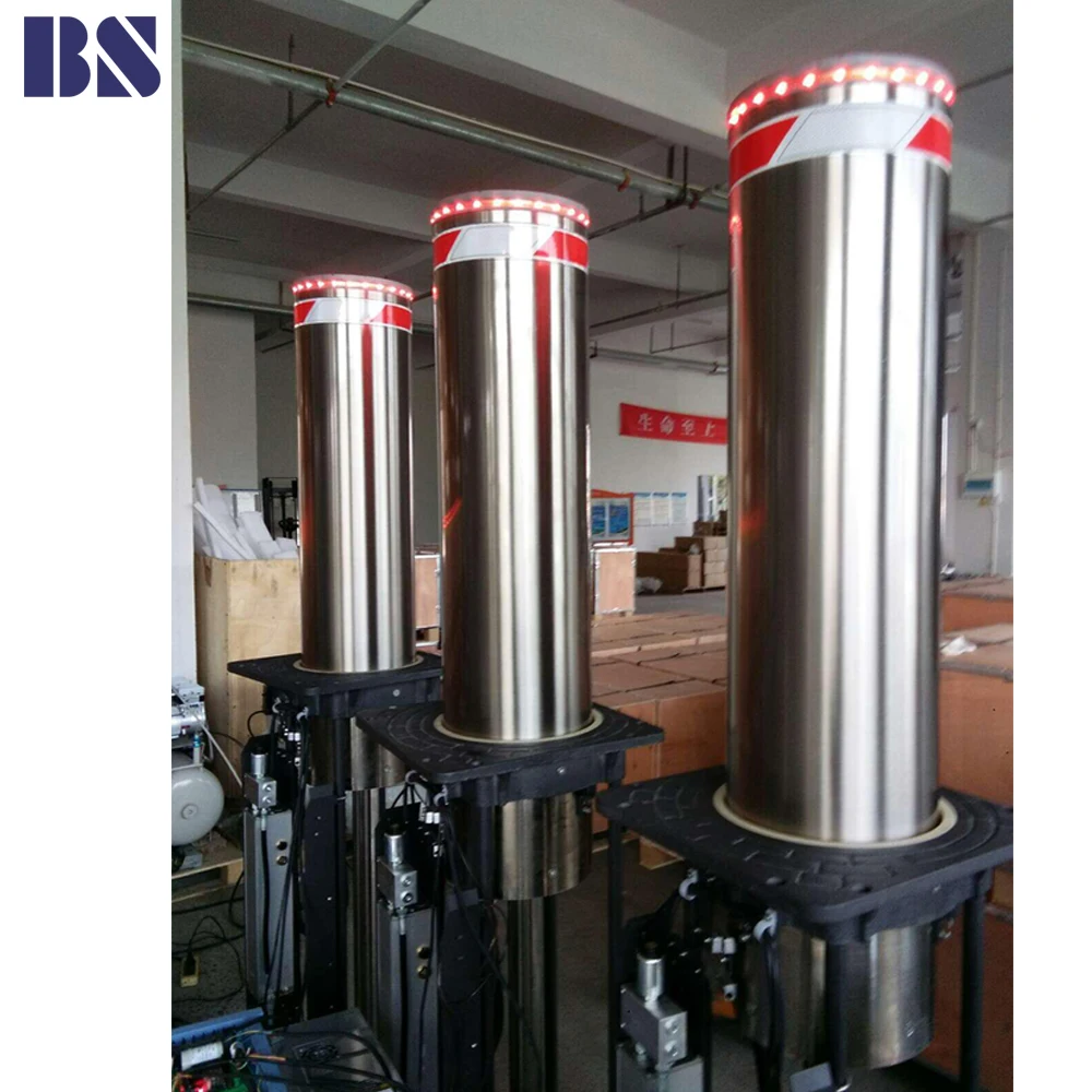 Telescopic Retractable Bollard Rising Automatic Hydraulic Bollard For ...