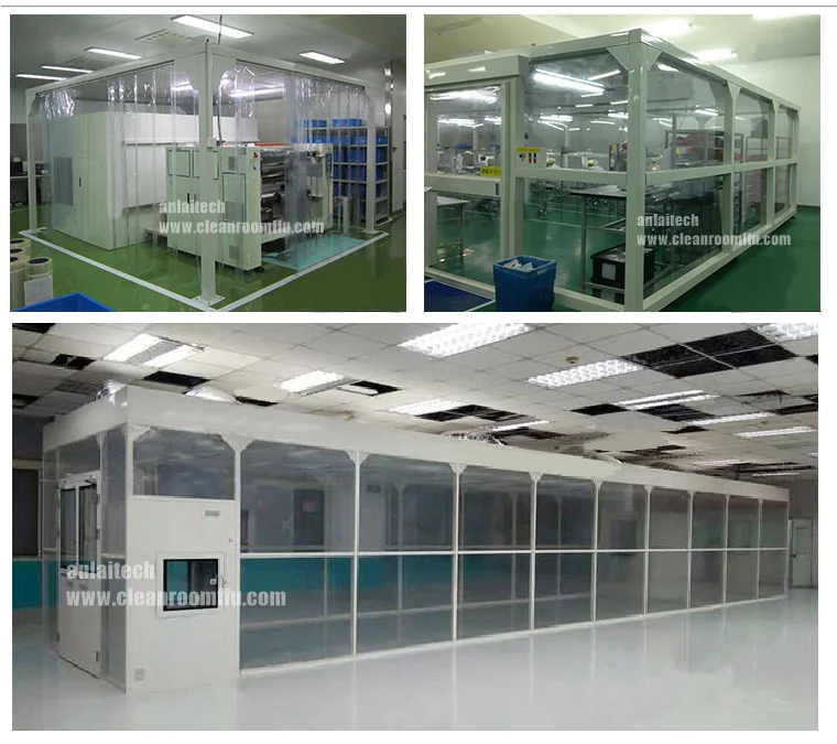 Easy Install Iso5 Mobile Cleanroom Portable Clean Room - Buy Portable ...