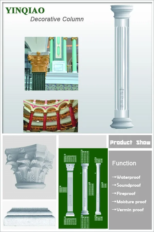 Hall D'entrée De Villa De Style Arabe,Ciment En Béton,Colonne D ...