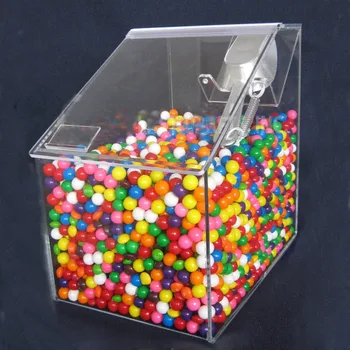 Clear Acrylic Candy Display Box Bulk Candy Bins,Candy Display Case ...