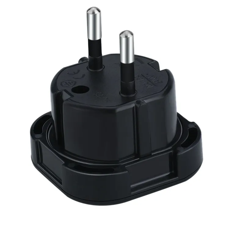 9625 Uk To Eu Black Travel Ac Adapters Adaptors Plug Converter Europe ...