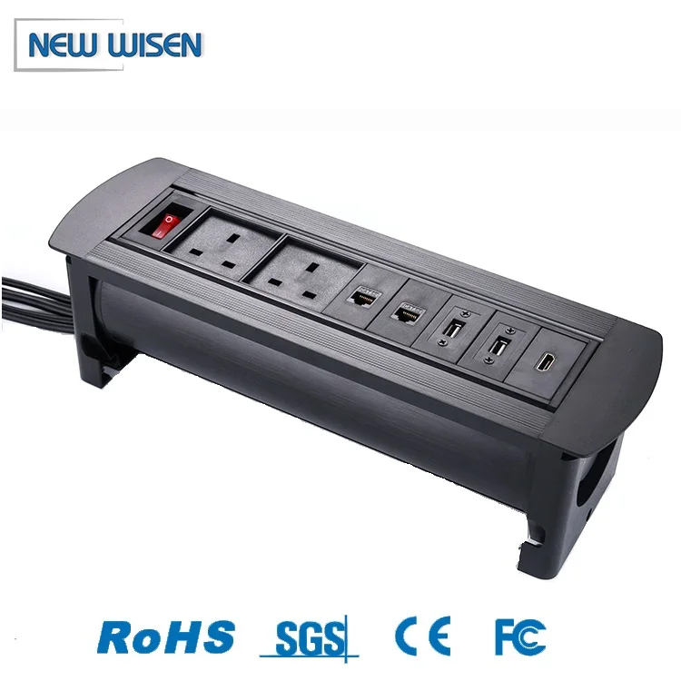 Recessed Socket Office Desk Power Outlets Furniture - Buy Recessed ...