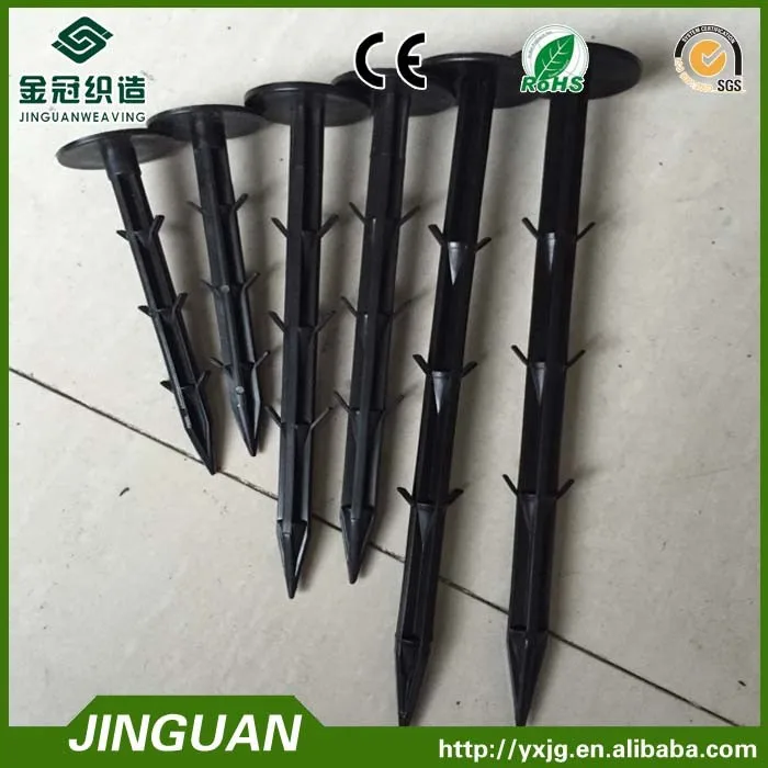 All Sizes Plastic Ground Nail For Weed Mat - Buy Plastic Ground Nail ...