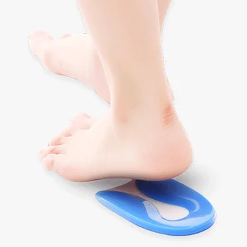 U-shape Heel Spur Pads/plantar Fasciitis Insole - Buy Silicone Insole ...