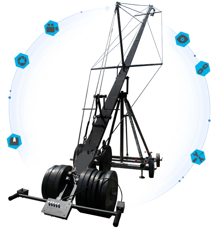 18.6 M Professional Camera Jib Aluminium Alloy Camera Jib Arm - Buy ...