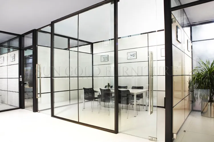 Modern Glass Cubicle Partition Meeting Room Partition Glass Wall ( Sz ...