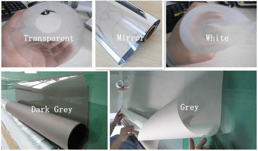 Transparent Rear Projector Film - 3D Holographic Screen