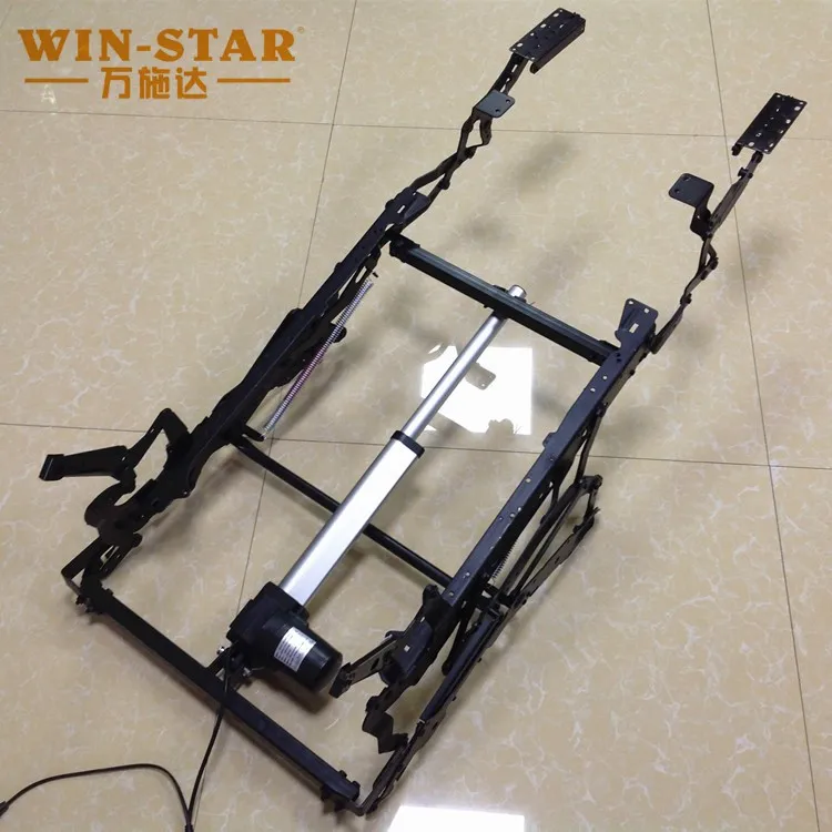 Modern Leather Recliner Headrest with Electrical Mechanism