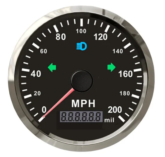 85mm Analog Gps Speedometer With Accelerometer For Motorcycle Truck ...