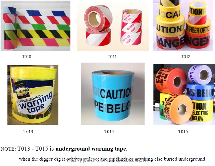 Underground Warning Tape Marker Barricade Tape| Alibaba.com