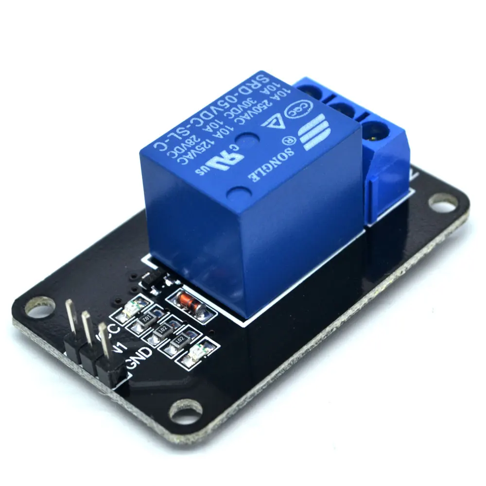 5V 1 Channel Relay Module with Optocoupler - Reliable Control