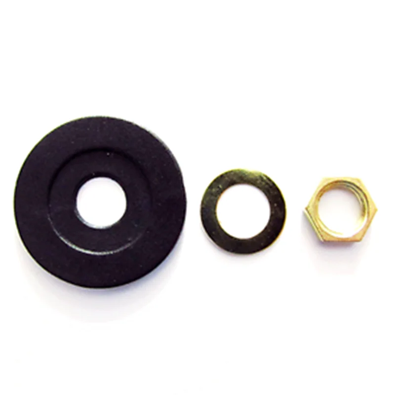 Replacement Quartz Clock Fittings Rubber Metal Washers Fixing Nut - Buy ...
