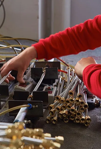 CSA CSST UNDERGROUND GAS LINE CORRUGATED STAINLESS STEEL TUBING ...