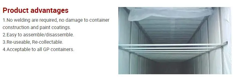 HUAXING Container Garment on Hanging System - Customized Steel Clothing ...