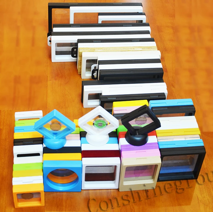 Transparent Film Suspension Frame Display Box - Buy Counter Display Box ...