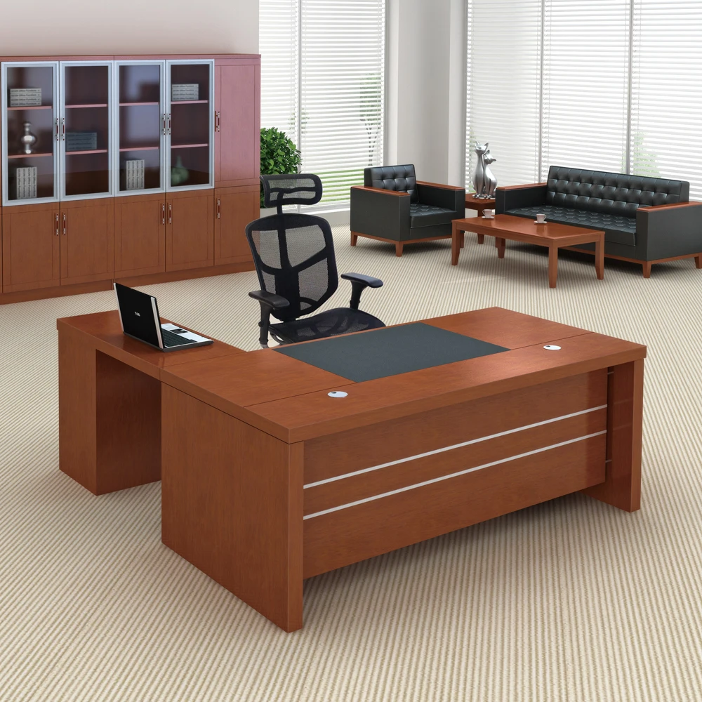 Warna Walnut Eksekutif Kayu Meja Kantor - Buy Meja Kantor Kayu Meja ...