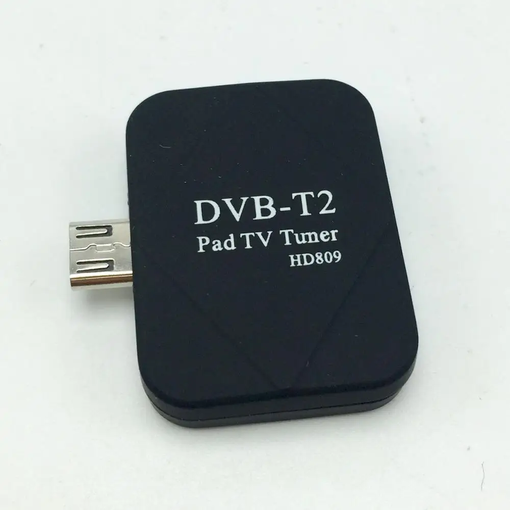 Micro USB Digital Mobile TV Tuner Receiver DVB T2 Android Pad TV