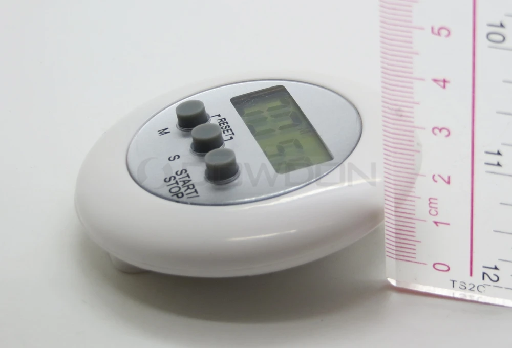 Digital Magnetic Lcd Stopwatch Kitchen Timer Racing Alarm Clock Stop ...