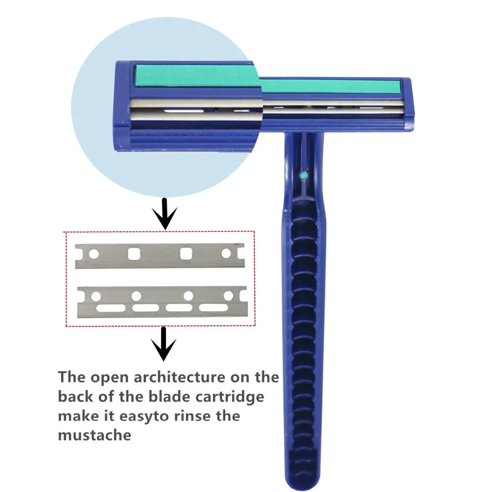 Disposable Twin Blade Razor - Efficient Shaving Solutions