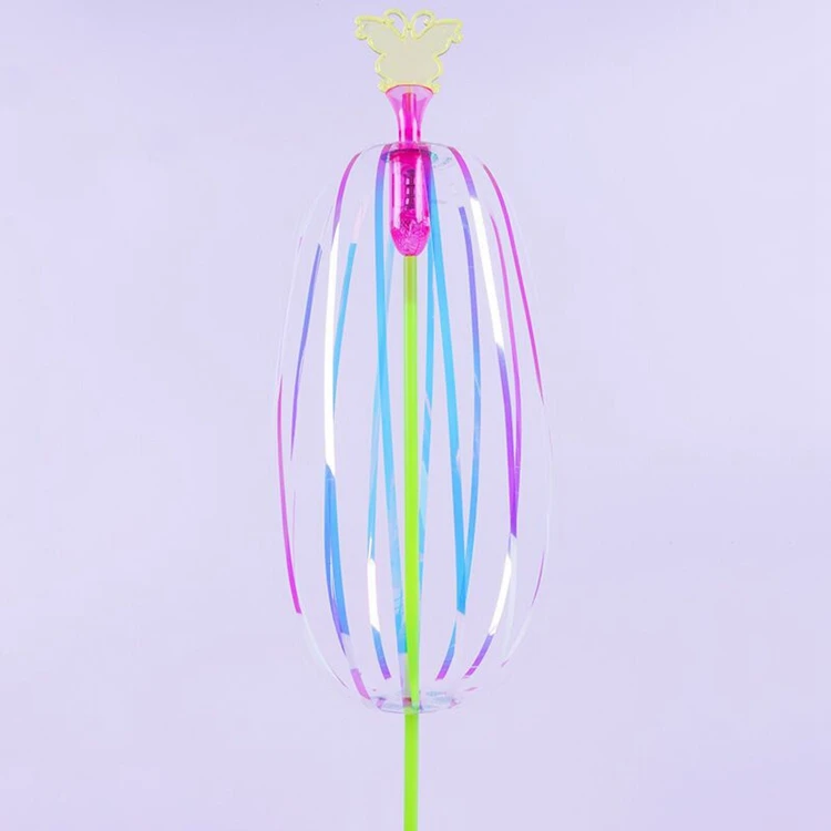 Funny Flashing Magic Toy Sparkling Spindle Wand Amazing Rotate Colorful ...