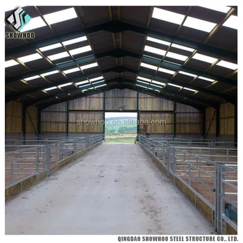 Steel Structure Prefabricated House Goat Farm Shed - Buy Goat Farm Shed ...