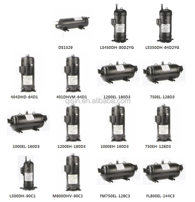 Hitachi Horizontal Scroll Compressors for Efficient Cooling