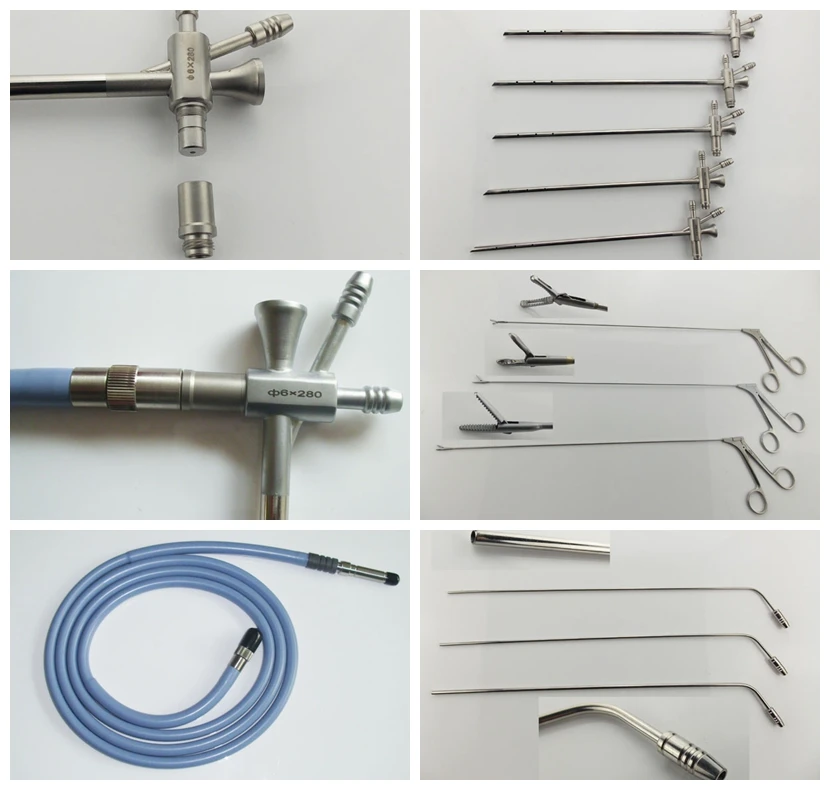 Set Bronchoscope Bedah Kaku/set Bronchoskop Medis Pediatrik/serat Ent ...