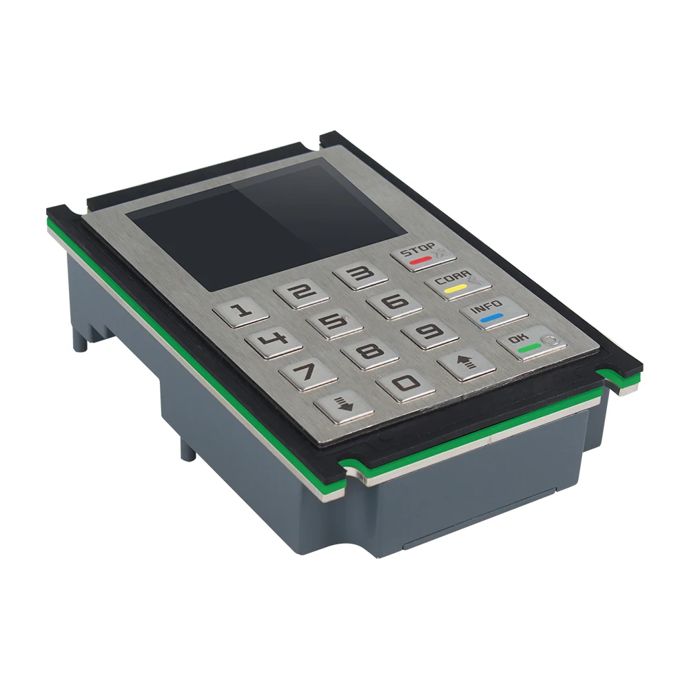 Pci Certified Vandal-proof Stainless-steel Pin Pad With Lcd Display For ...