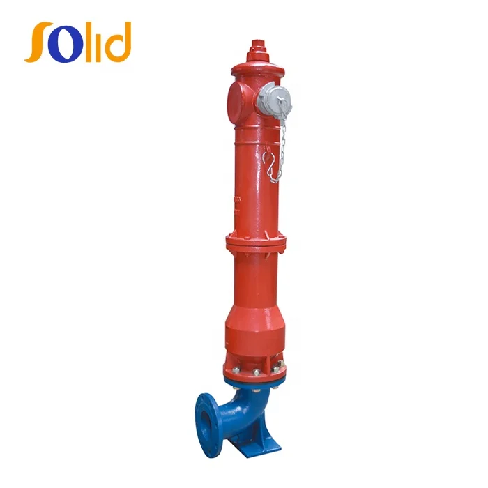 High Quality 3 Way Outlet 6 Inch Flange Outdoor Fire Hydrant