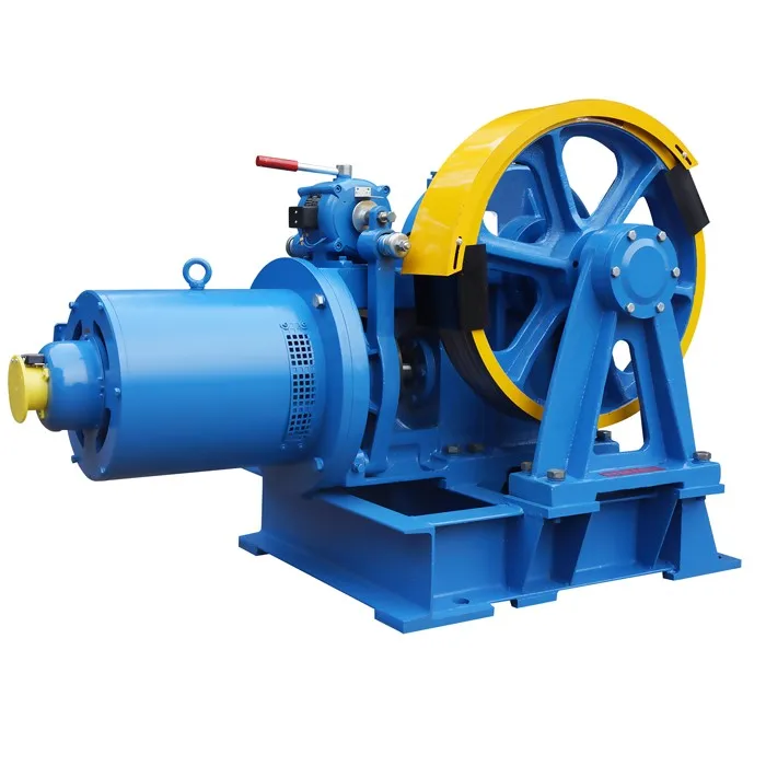 Max. Load 8000kg Vvvf Electric Traction Elevator Motor For Freight ...