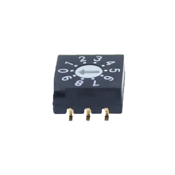 Miniature Smd Smt 10 Position Rotary Switch 3+3 Pins - Buy 10 Position ...