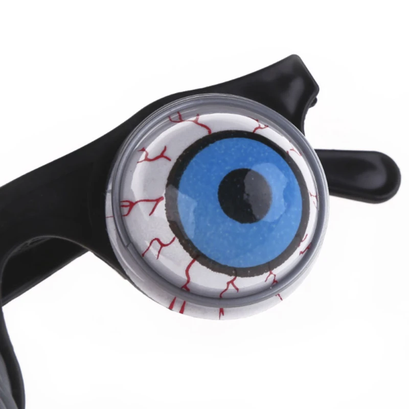 Scary Pop Out Eye Dropping Eyeball Glasses Horror Props Terror Frighten ...
