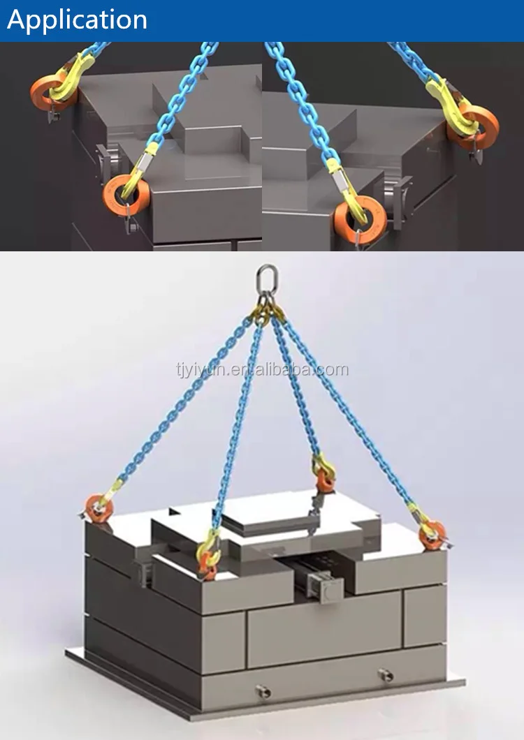 Metric Thread M12 Swivel Lifting Eyebolts With Self Locking Wrench ...