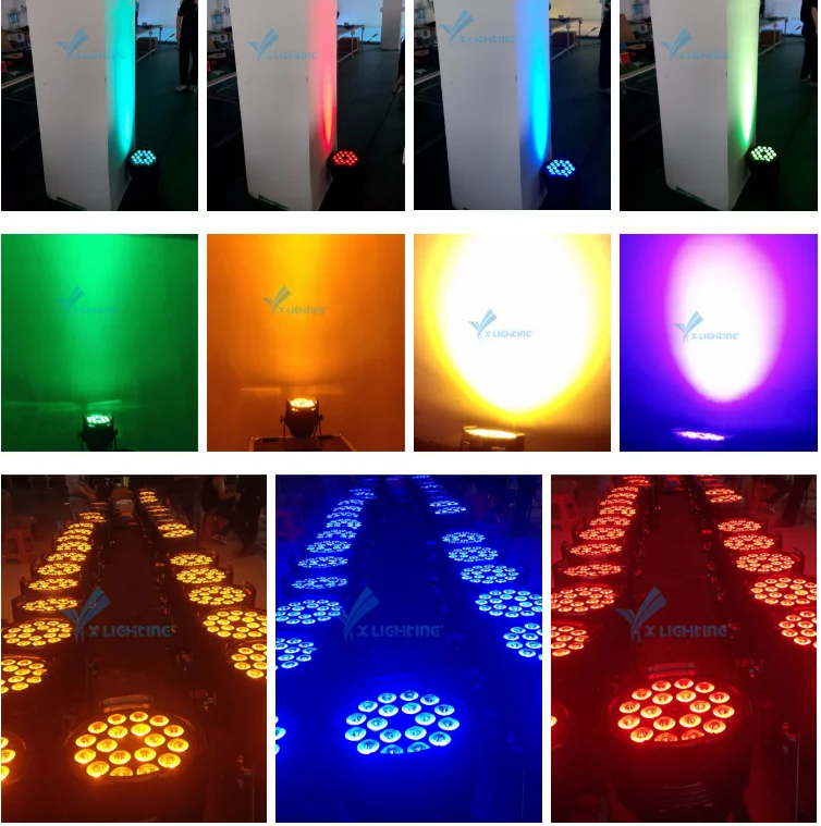 Rgbwap 6in1 Led Stage Par 18*18w Indoor Led Par 32 Light For Disco ...