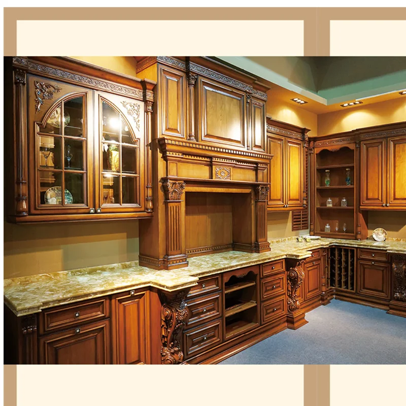 Custom Made Solid Wood Kitchen Cabinets - Cheap & Durable