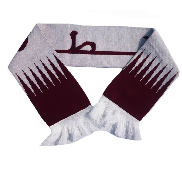 National Day Good Quality Fast Shipping Acrylic Promotional Qatar Scarf ...