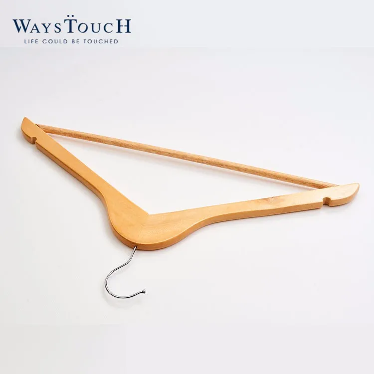 The Classic Series Of Smooth Texture Wooden Hangers Multifunctional ...