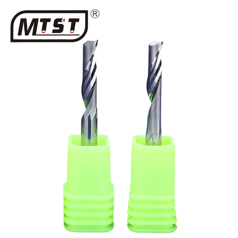 3.175mm Aluminium Single Flute Spiral Bits Cnc Engraving Tungsten ...