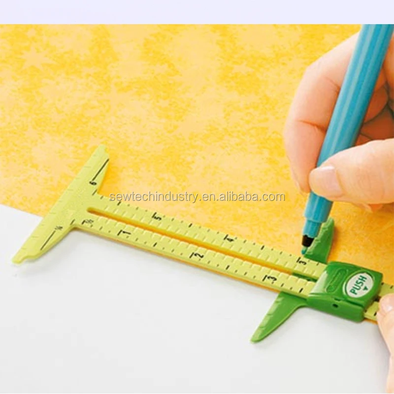 5 In1 Sliding Gauge Measuring Sewing Tool,Sewing Parts 5 In1 Sliding ...