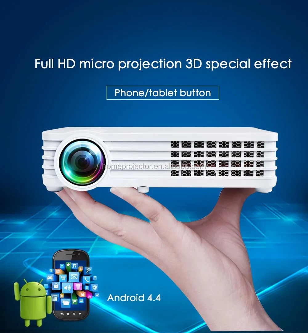 Ce Rohs Htp Portable Mini Pocket Projector Hd 1080p 3d Home Cinema ...