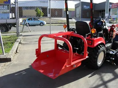 30" Reversible Dirt Scoop for Compact Tractors - SANSEN FARMEQUIP4U