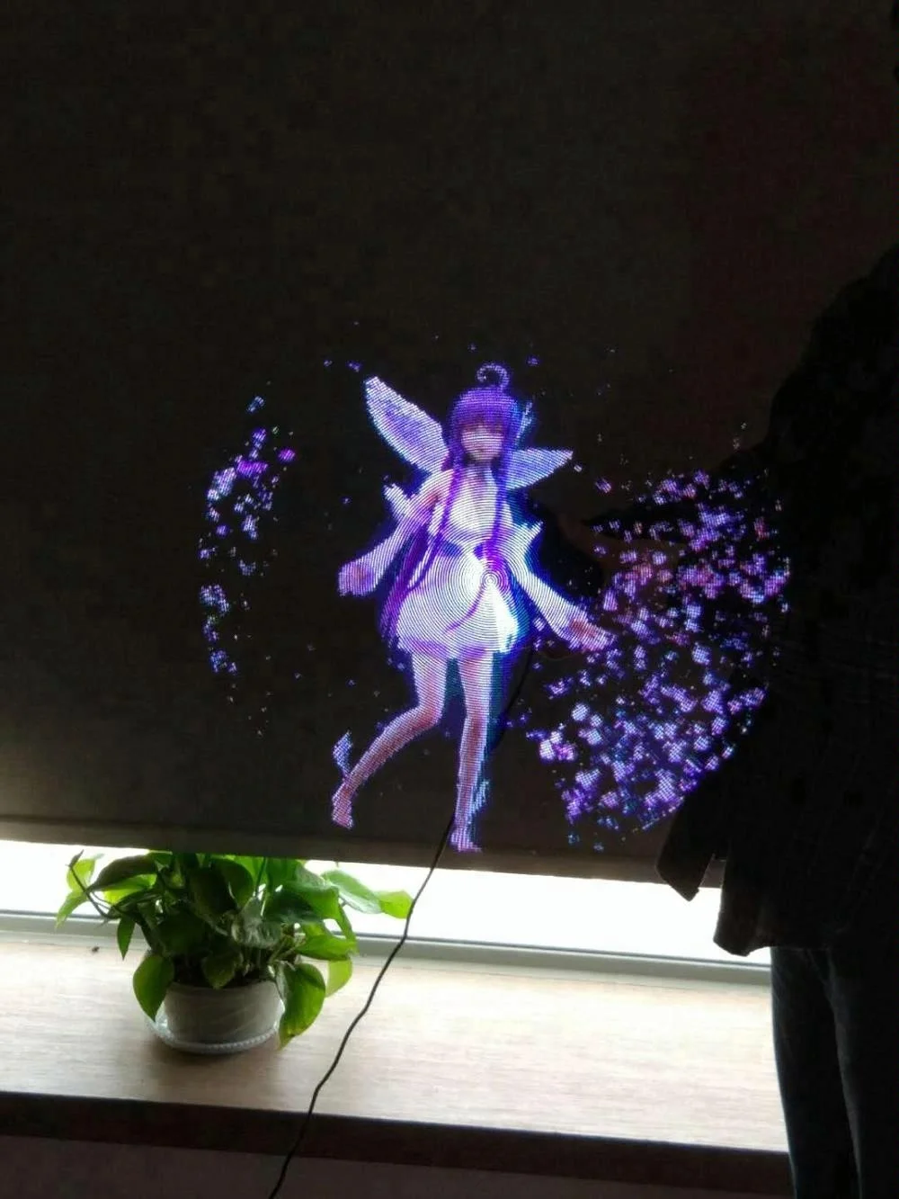 3d Hologram Display Spinning Led Fan Hologram Advertising Display Led ...